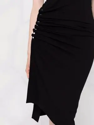 Rabanne Asymmetric Midi Dress