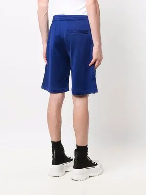 Alexander McQueen Logo-embroidered Track Shorts
