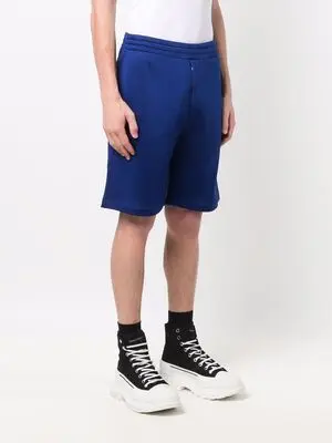 Alexander McQueen Logo-embroidered Track Shorts