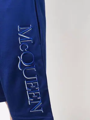 Alexander McQueen Logo-embroidered Track Shorts