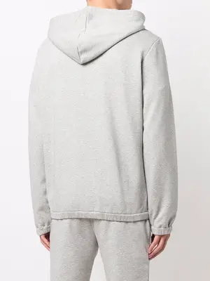 Alexander McQueen Skull-patch Zip-detail Hoodie