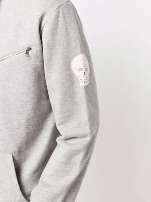 Alexander McQueen Skull-patch Zip-detail Hoodie