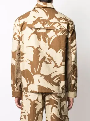 PARIA /FARZANEH Camouflage Print Hunting Jacket