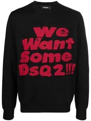 Dsquared2 Printed Sweaters For Men