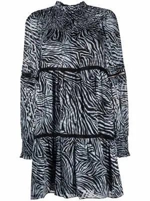 MICHAEL KORS Zebra Print Mini Dress