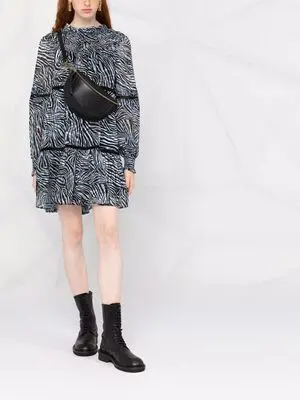 Michael Kors Zebra Print Mini Dress