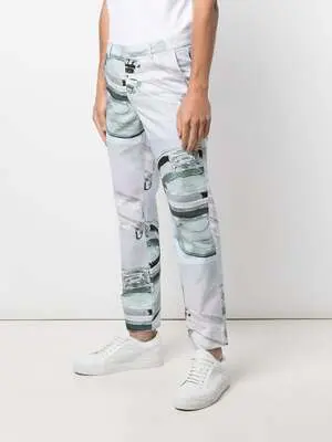 Rochambeau X Nick Farhi Pyrex-print Trousers