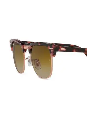Ray-ban Ray-Ban Clubmaster D-frame Sunglasses Pink