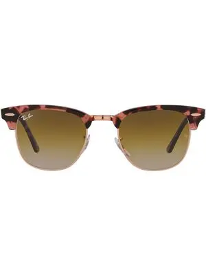 Ray-ban Clubmaster D-frame Sunglasses - Pink