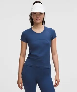 Lululemon Swiftly Tech Short-Sleeve Shirt 2.0 Blue Twill
