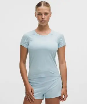 Lululemon Swiftly Tech Short-Sleeve Shirt 2.0 Foam Cloud/foam Cloud