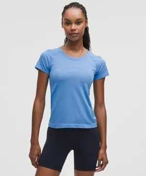 Lululemon Swiftly Tech Short-Sleeve Shirt 2.0 Pool Party