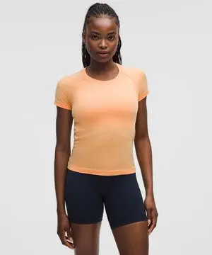 Lululemon Swiftly Tech Short-Sleeve Shirt 2.0 Rock Melon