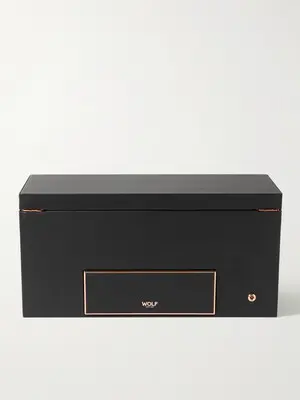 Wolf Axis Triple Vegetarian Material Watch Winder