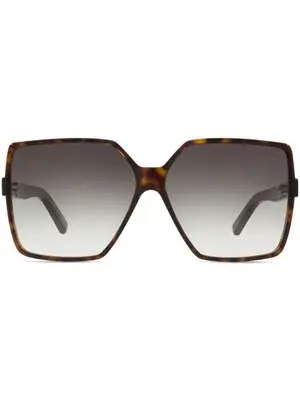 Saint Laurent Square-frame Sunglasses - Brown