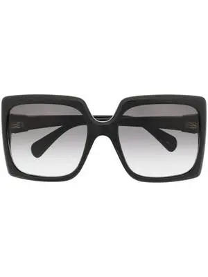 Gucci Black Oversized Square Sunglasses