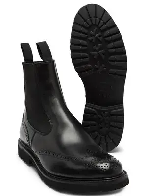 TRICKER'S Henry Leather Chelsea Boots - Black