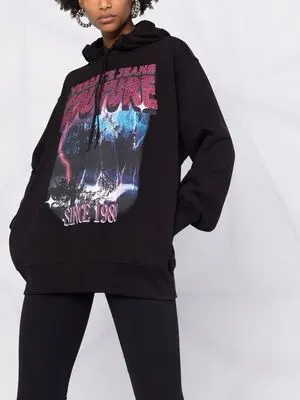 Versace Graphic-print Cotton Hoodie