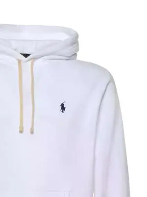 Polo Ralph Lauren Pony Fleece Hoodie - White
