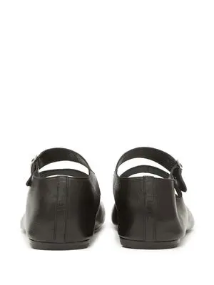 MAISON MARGIELA Tabi Leather Ballerinas - Black