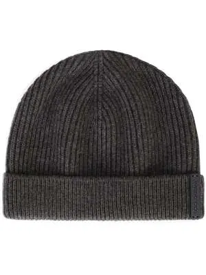 Dolce & Gabbana Fisherman's-knit Wool Beanie - Grey