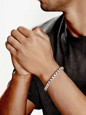 David Yurman Extra Large Chain Bracelet - Silver