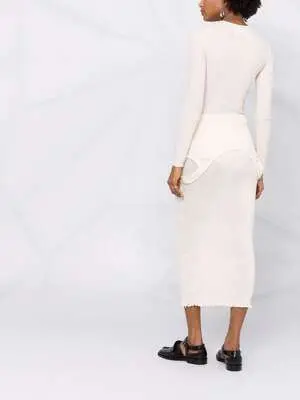 MAISON MARGIELA Technical Jersey Bodysuit - Neutrals