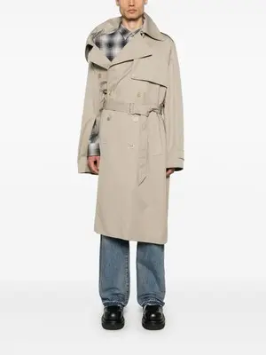 Balenciaga Belted Trench Coat