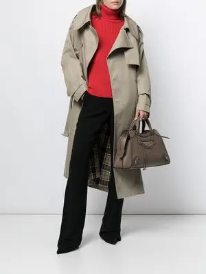 Balenciaga Belted Trench Coat