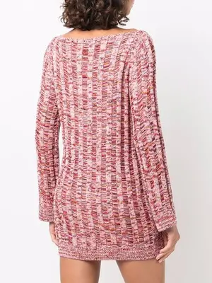 Missoni Patterned Mini Dress - Pink