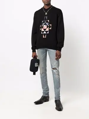 Amiri Distressed Skinny Jeans