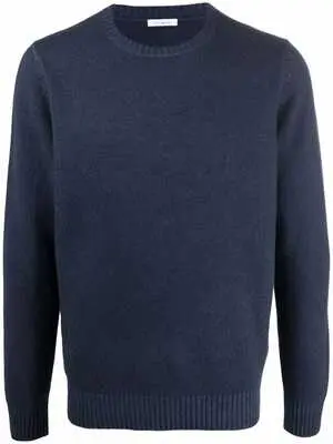 Malo Crew-neck Cashmere Jumper - Blue