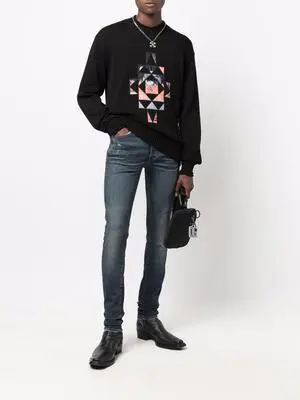 COUNTY OF MILAN Geometric Patch Jumper