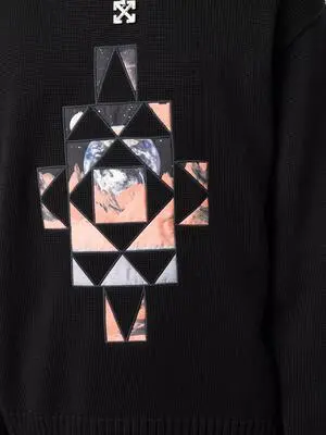COUNTY OF MILAN Geometric Patch Jumper