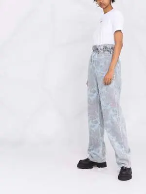 MSGM Logo Print Cotton T-shirt - White