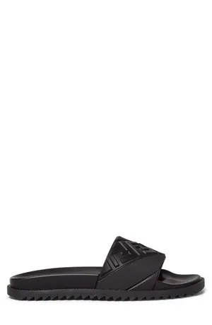 Fendi Ff Slide Sandal - F0qa1 Nero