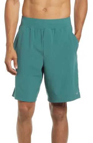 Alo Yoga Repetition Shorts Dark Ivy