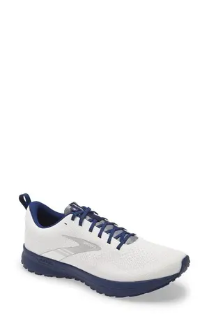 Brooks Revel 5 Hybrid Running Shoe White/ Blue