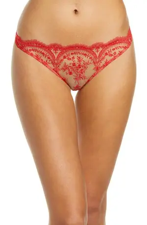 DITA VON TEESE Severine Thong Flame