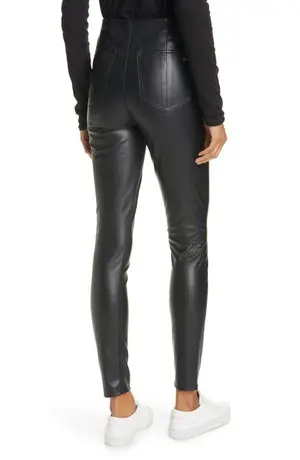 Rag & Bone Nina High-waist Faux Leather Skinny Pants