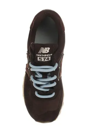 NEW BALANCE 574 Lace-up Sneakers - Black Coffee/angora