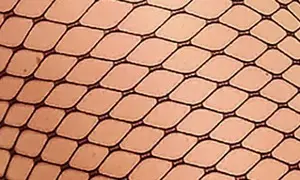 GLAMORY HOSIERY Fishnet Tights - Black
