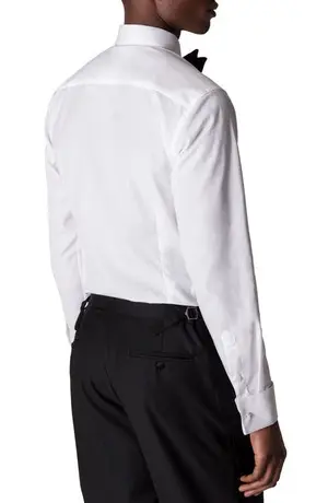 Eton Slim Fit Piqué Tuxedo Shirt