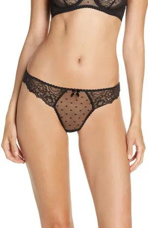 DITA VON TEESE Fiamma G-string - Black