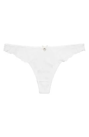 DITA VON TEESE Fiamma G-string White