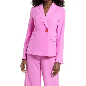 AMY LYNN Single-button Blazer