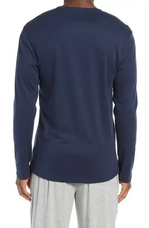 Nordstrom Long Sleeve Pima Cotton Lounge T-shirt