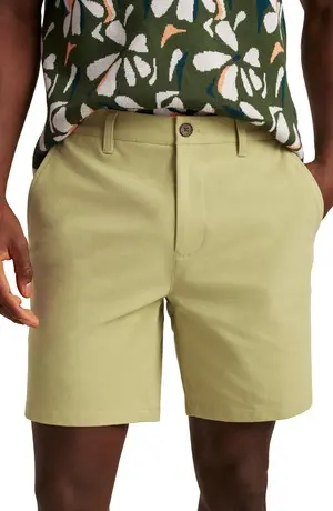 Bonobos Bonobos Washed Stretch Cotton Chino Shorts Sage 16-0421 Tcx