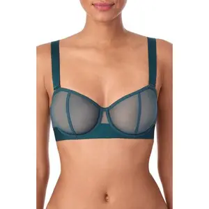 Dkny Sheers Strapless Underwire Bra - Dark Sea