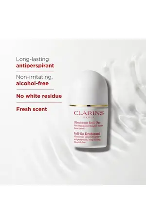 Clarins Roll On Antiperspirant Deodorant - No Color